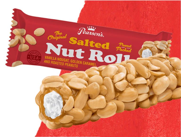Salted Nut Roll | Peanuts, Caramel & Nougat | Pearson's Candy